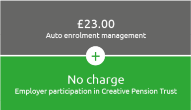 Pricing | Creative Auto Enrolment Pension | Employers